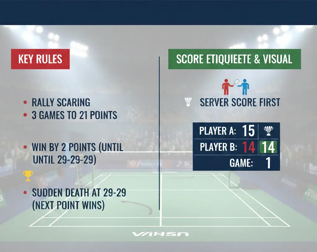 Understanding Badminton Scoring System: Rules, Points & Deuce Explained